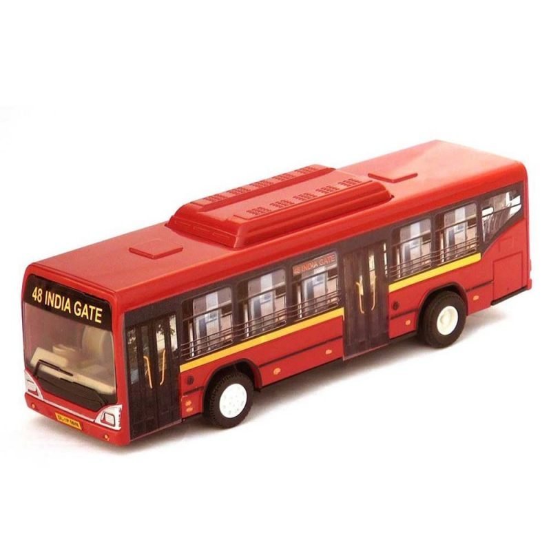 Low Floor Toy Bus – Centy Pull Back Action Toy Bus – TOYS & GIFTS