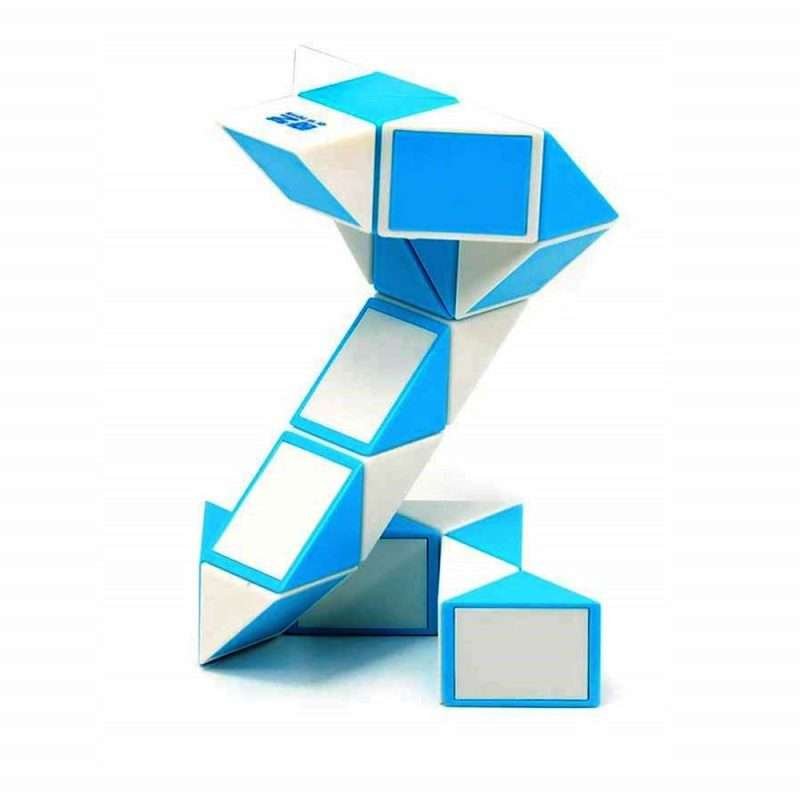 Magic Snake With 24 Wedge Blocks | Geometric Brain Teaser Rubik’s Cube ...