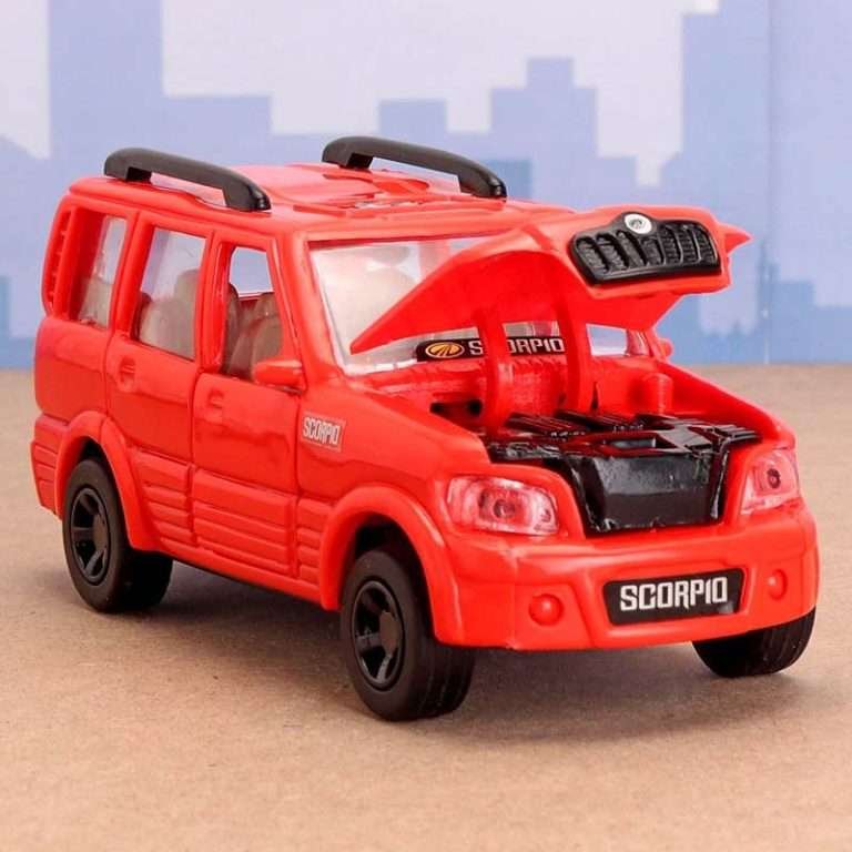 Scorpio Toy Car Mahindra Pull Back Action – TOYS & GIFTS