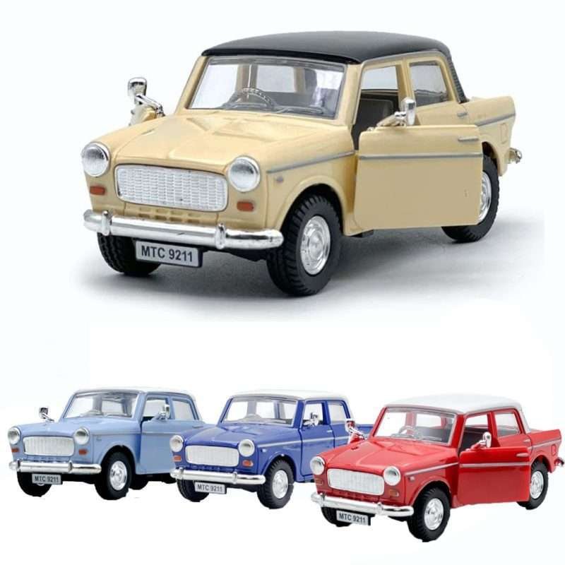 Centy Fiat Queen 70 Toy Car Front Two Doors Openable Pull Back Action ...