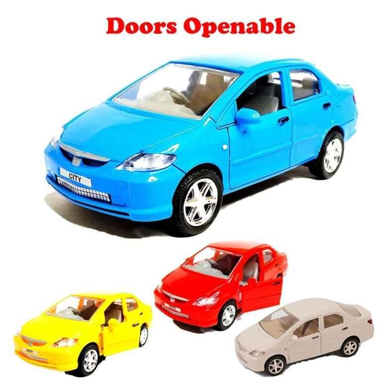 Centy Honda City Toy Car Front Two Doors Openable Pull Back Action ...