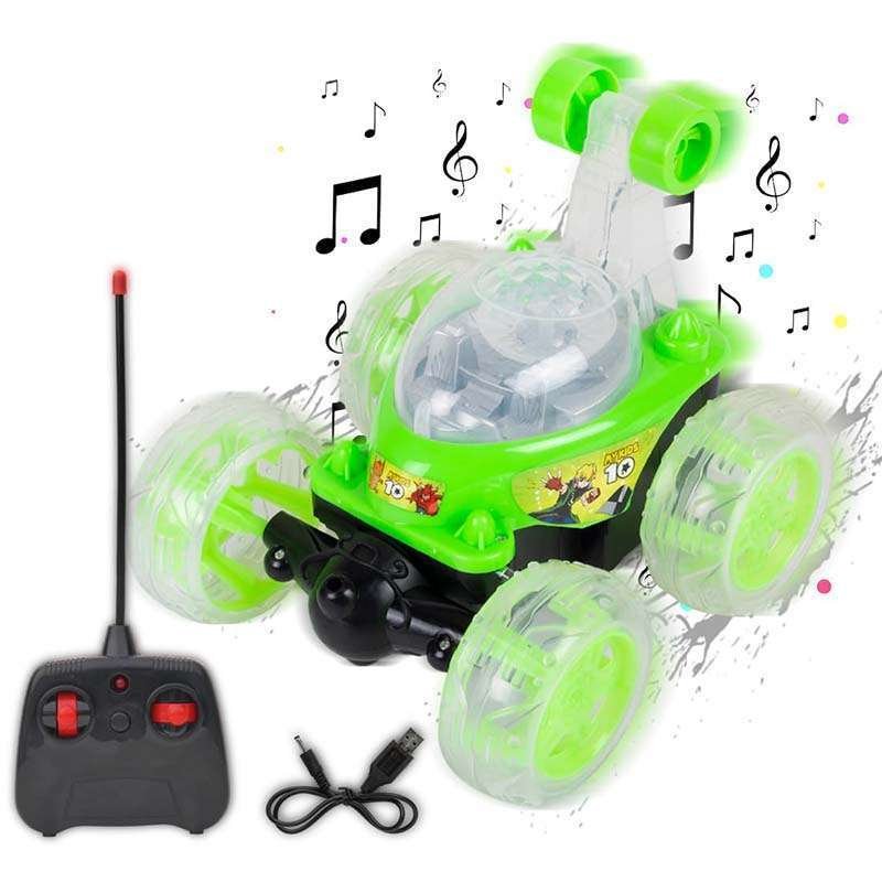 Big Stunt Toy Car for Kids | Remote Control Rechargeable 360 Degree ...