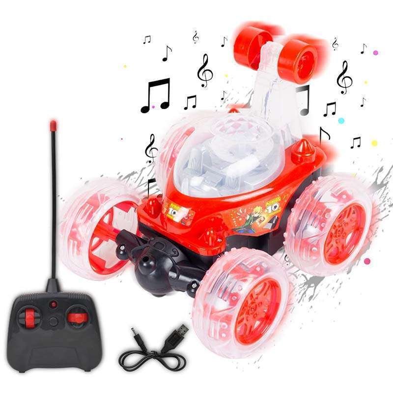 Big Stunt Toy Car for Kids | Remote Control Rechargeable 360 Degree ...